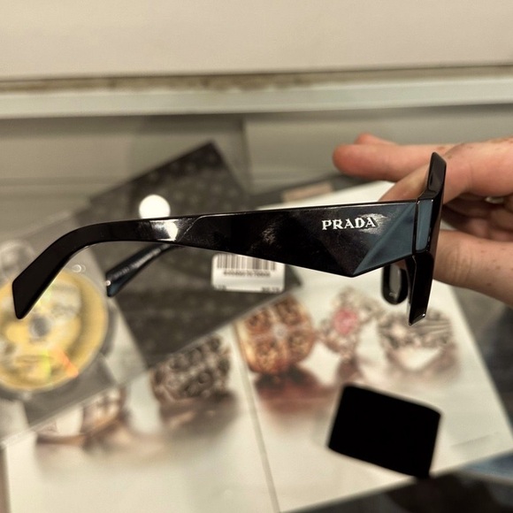 Prada | Accessories | Prada Designer Glasses Purple Frames | Poshmark